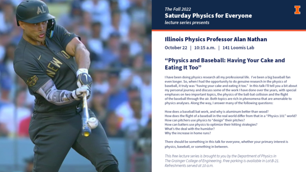 Saturday Physics for Everyone | Physics | UIUC